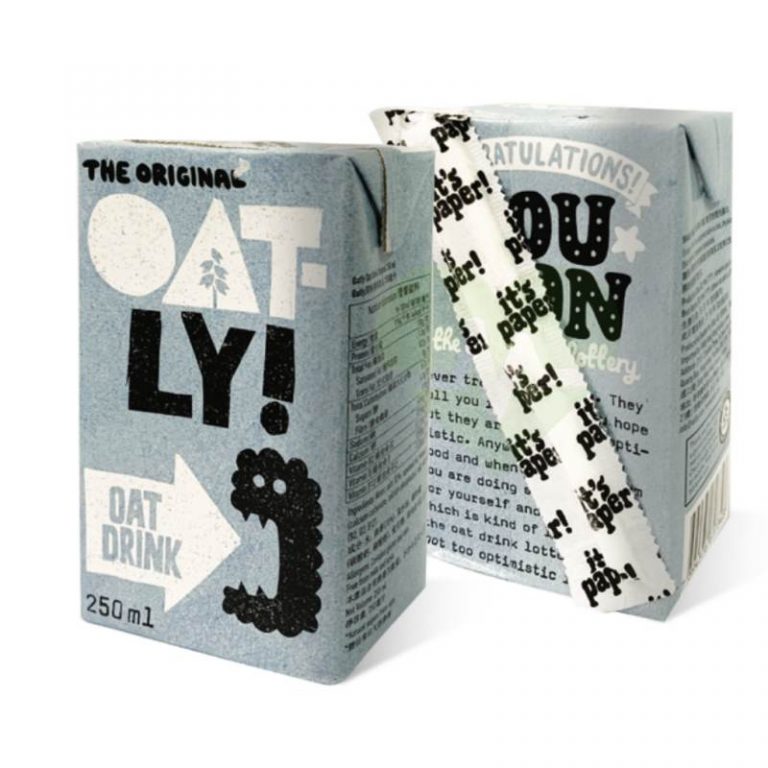 Sữa yến mạch OATLY Oat Drink hộp 250ml nhập khẩu Singapore