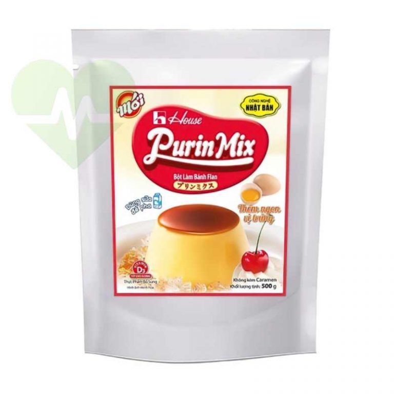 Bột làm bánh flan Purin Mix 500g vị trứng - SuaTuoiSach