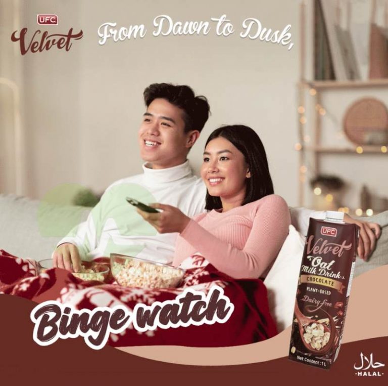 Sữa yến mạch socola UFC Velvet hộp 1L nhập khẩu Thái Lan