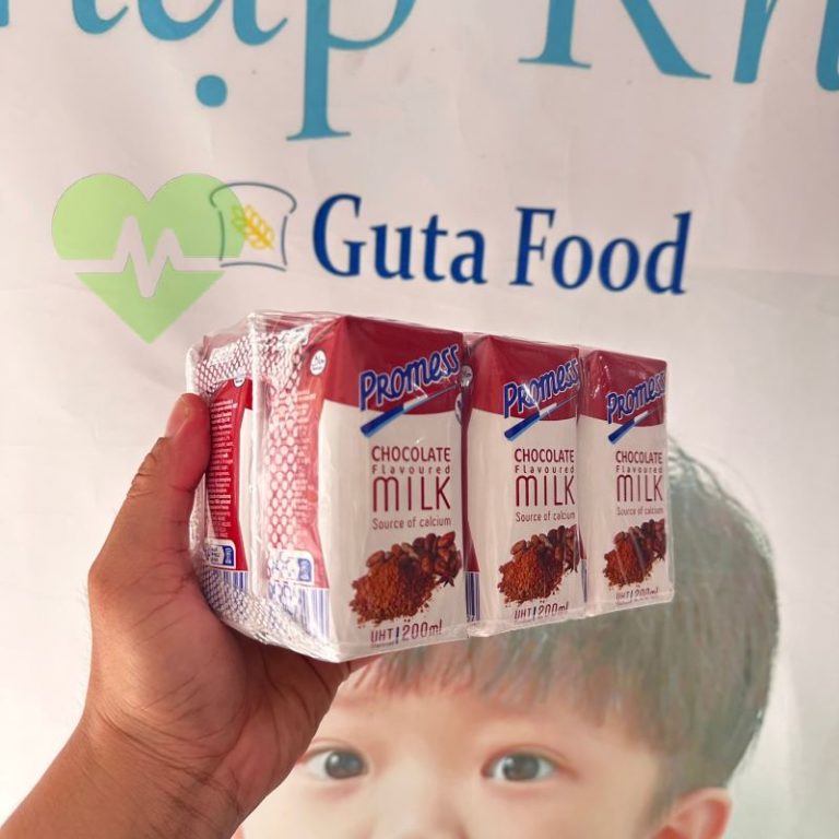 Sữa tươi Promess socola hộp 200ml nhập khẩu Pháp - SuaTuoiSach